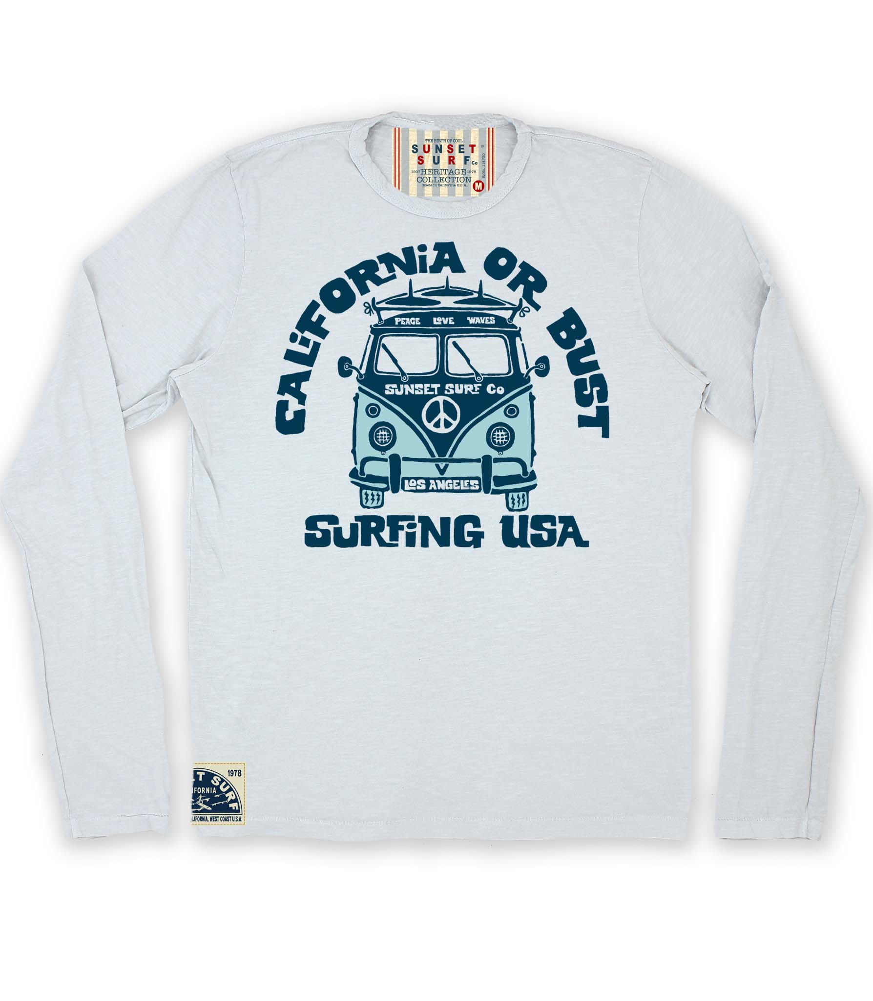 CALI OR BUST LONG SLEEVE